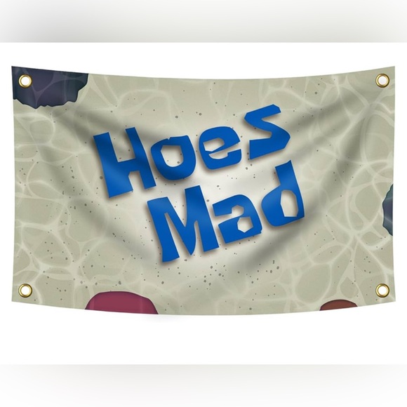Hoes Mad Flag 3x5 Feet Funny man cave | Wall Decor | Hoes Mad Flag 3x5 ...